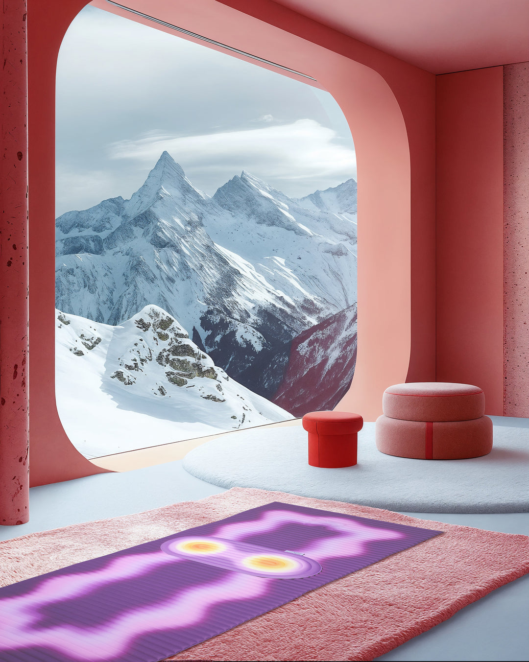 Hercule Studio x Univers Uchronia - Tapis sport design